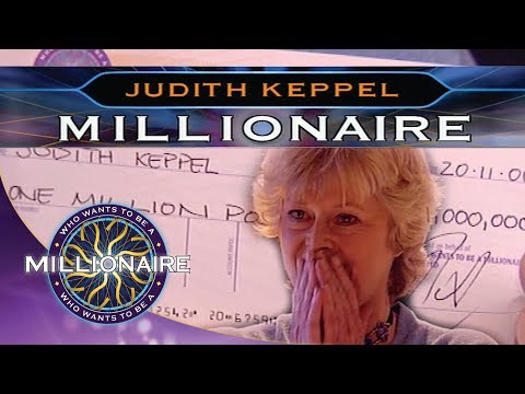 Historic Win By Judith Keppel - Who Wants To Be A Millionare?
