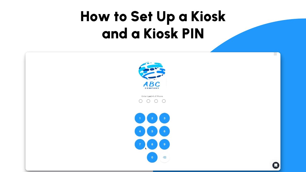 How to Set Up a Kiosk and a Kiosk PIN - YouTube