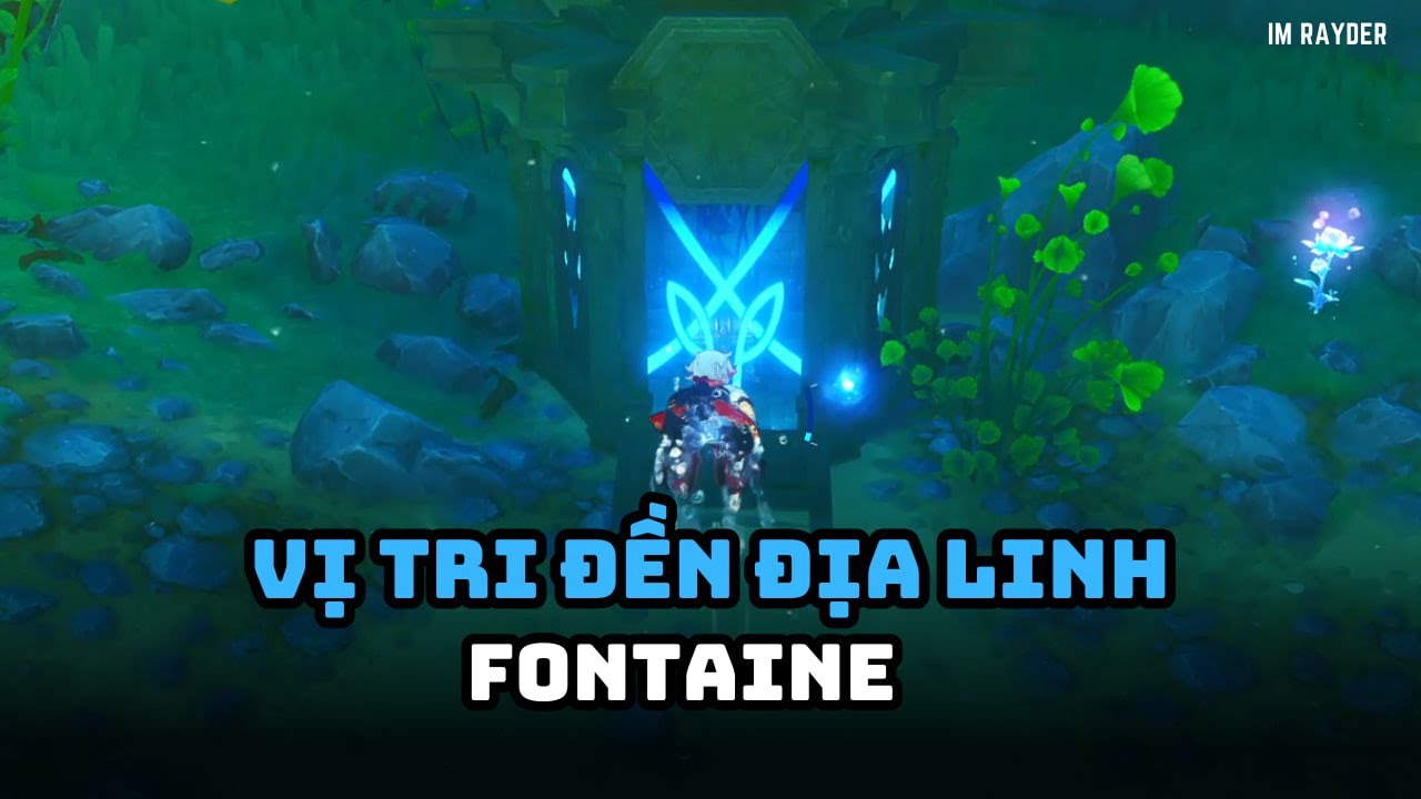 ( Genshin Impact ) Hướng Dẫn Đường Đi Đến Hòm Địa Linh Ở Fontaine - YouTube