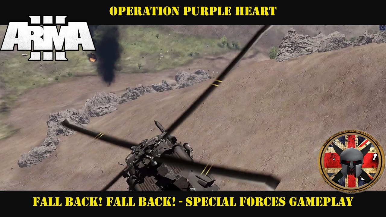 ARMA 3 - Operation Purple Heart - FALL BACK! FALL BACK! - Special ...