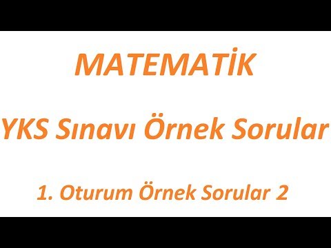 Üniversite Sınavı ( YKS ) 1. Oturum ( TYT ) Örnek Soru Çözüm Kitapçığı Soru Çözümleri
