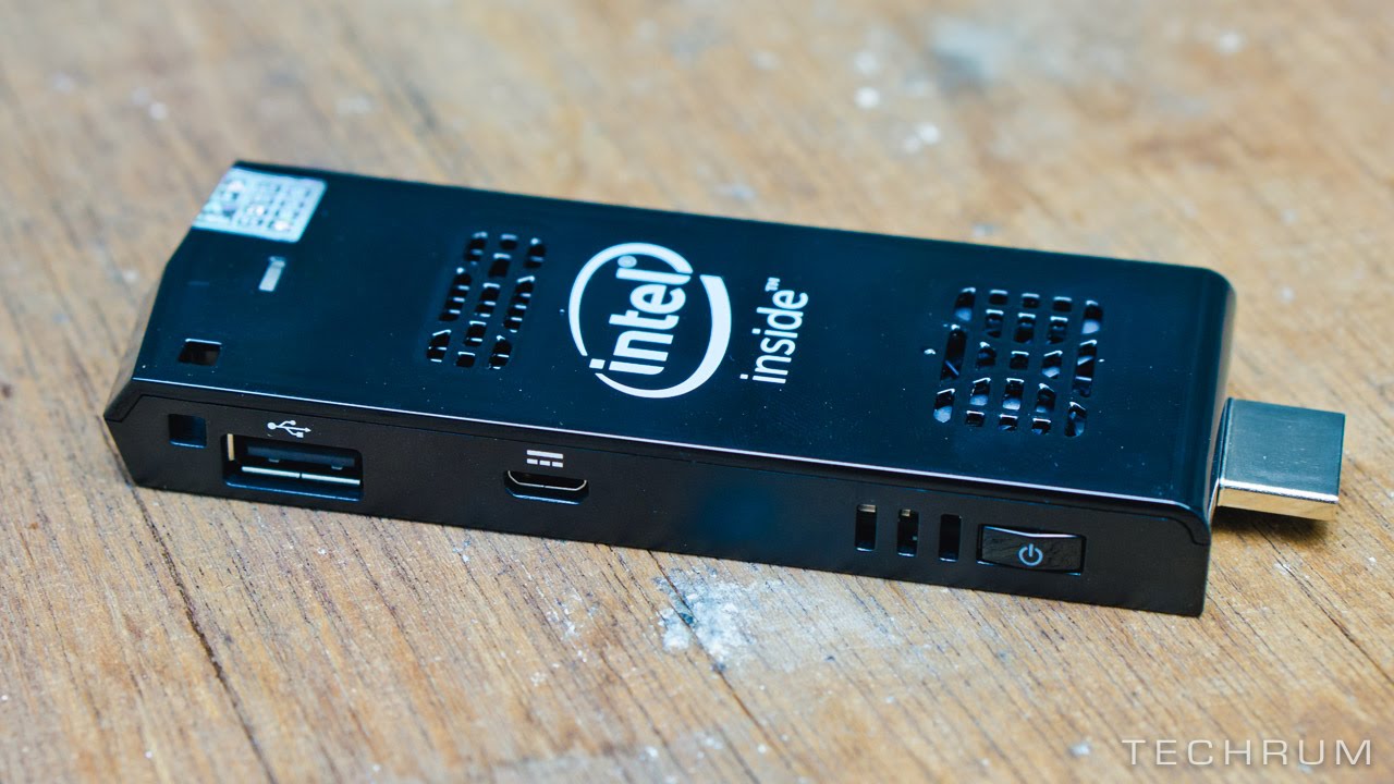 Setup Intel Compute Stick for first use - YouTube