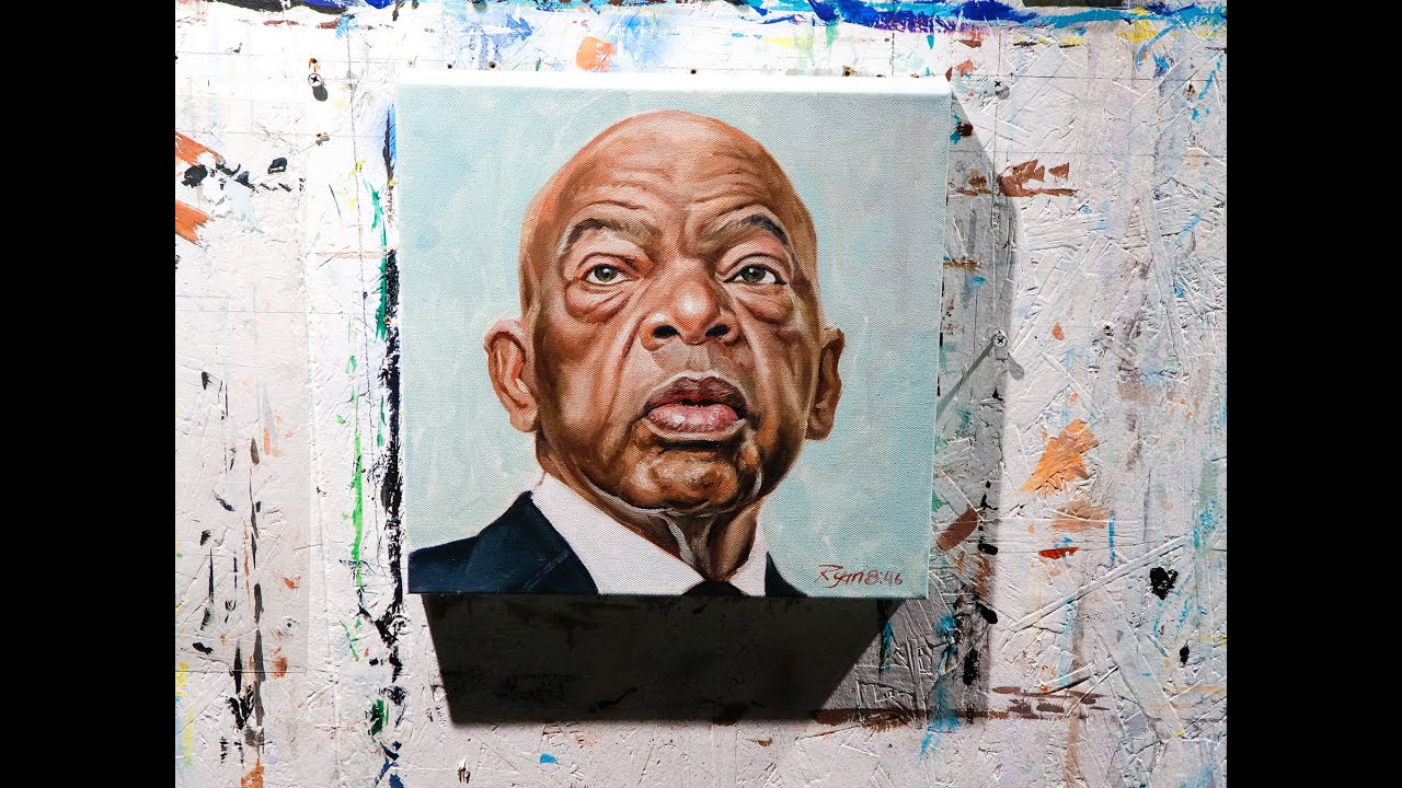 Weldon Ryan's John Lewis 2hr Painting Study - YouTube