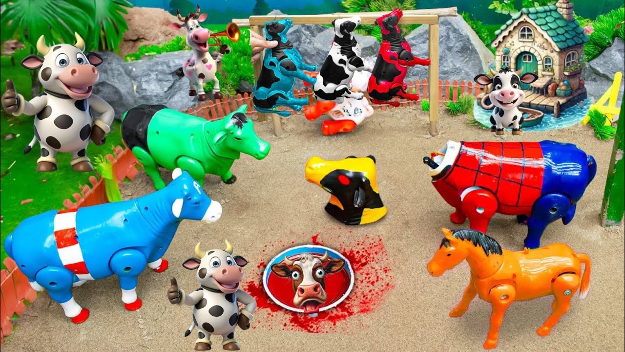 Sapi Lucu Melahirkan Cesar, Simulasi Potong Sapi Qurbani, Idul Idha ...