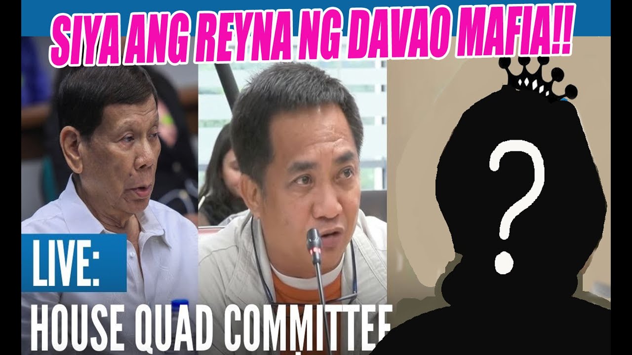 MERON PALANG DAVAO MAFIA QUEEN? AYON SA QUADCOM HEARING? - YouTube