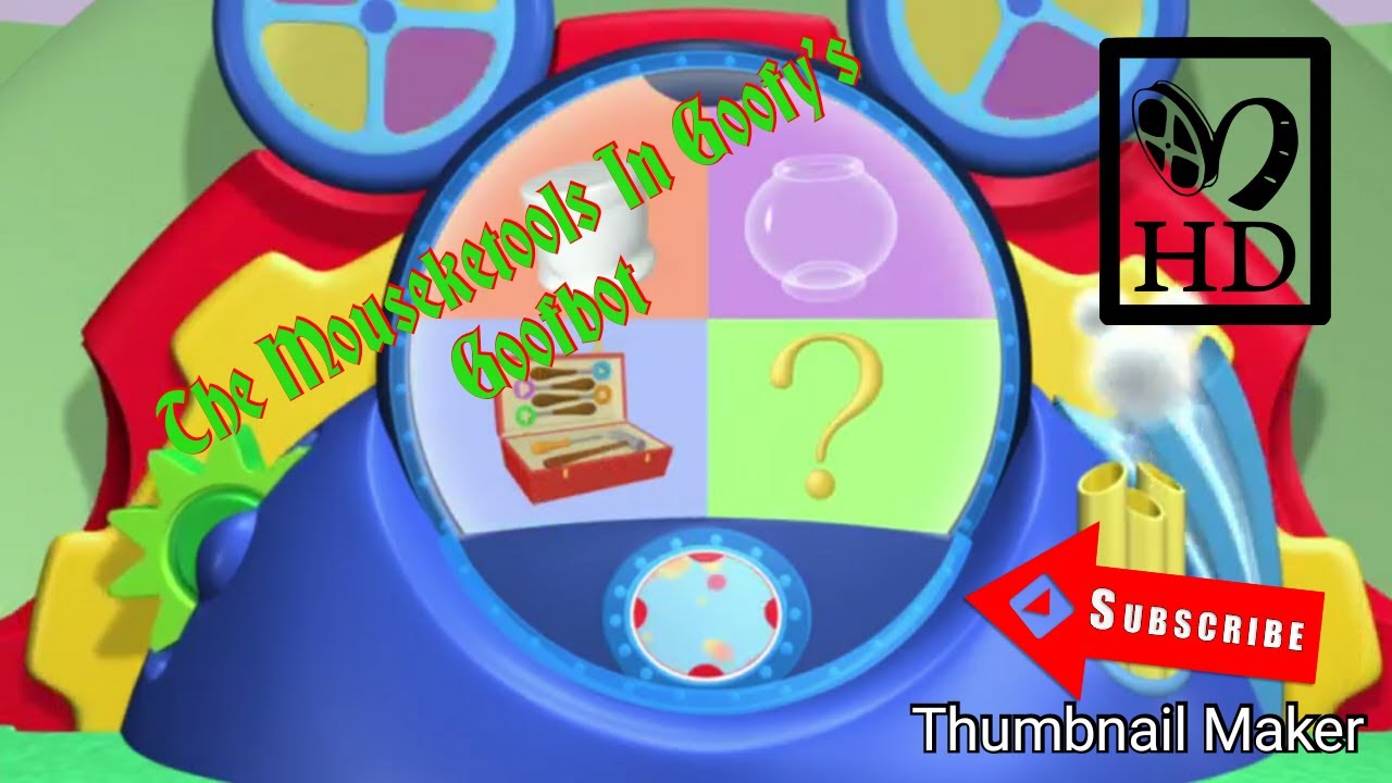 The Mouseketools In Goofy's Goofbot - YouTube
