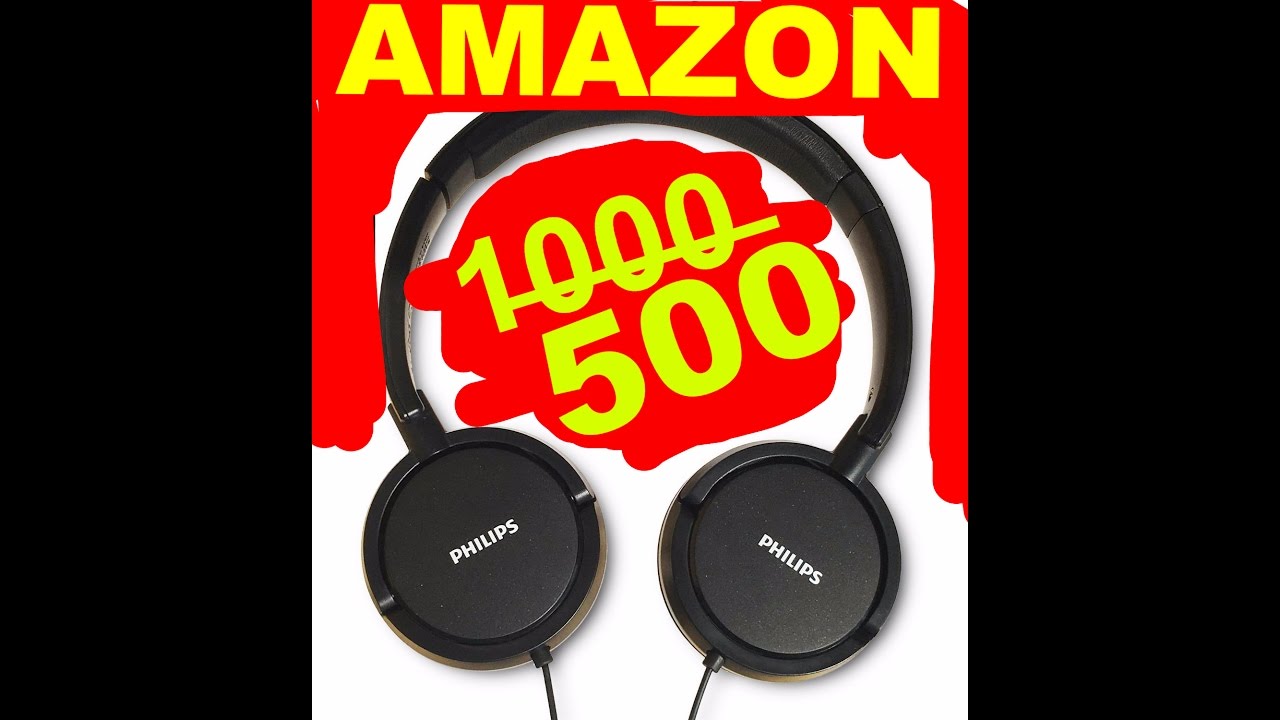Amazon deal of the day- Philips SHL5000/00 On Ear Headphone with Deep ...