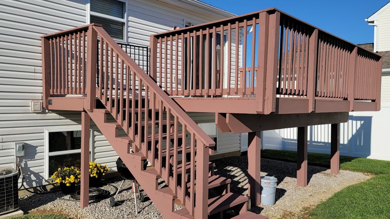 Kong Armor Deck Coating Systems saves Hebron KY deck with peeling paint ...