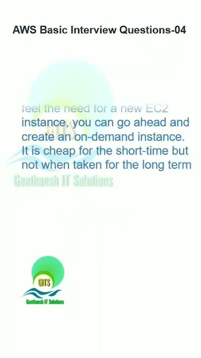 AWS Basic Interview questions 04#linux #aws #awscloud #shorts #viral # ...