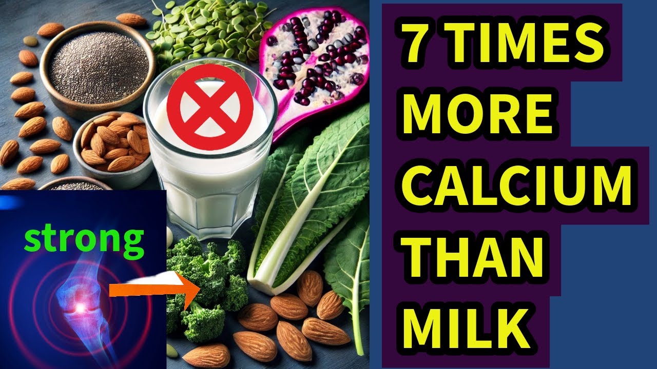 Top 7 Foods that Have More Calcium Than Milk | Barbara Oneill - YouTube