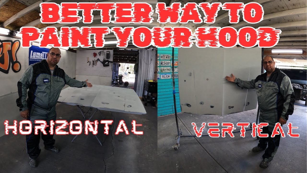 A BETTER WAY TO PAINT YOUR HOOD - YouTube