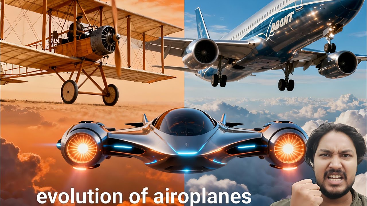 Evolution of airoplanes full details - YouTube
