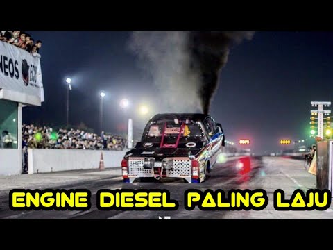 Enjin diesel paling laju | 4 pistons diesel engine - YouTube