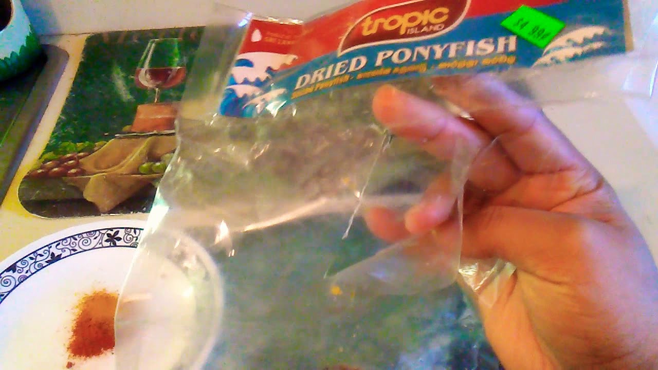 🐟 Karallo Fry l Dried Pony Fish Fry l English - YouTube