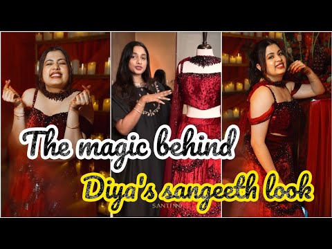 Santini magic of Ahaana's sangeet for diya krishnaa ahaana krishna sangeeth 