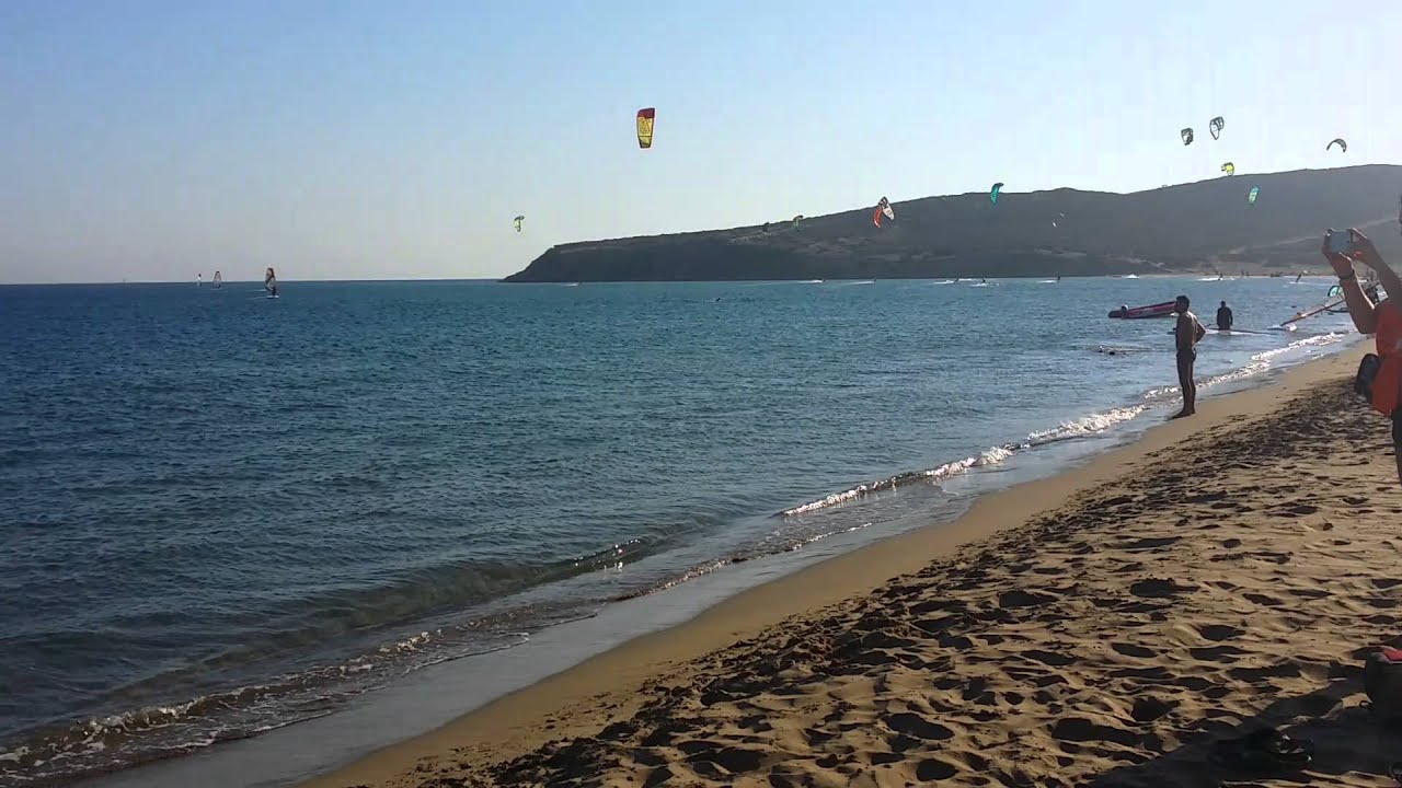 2015.08.31.Prasonisi Rhodes surf paradise - YouTube