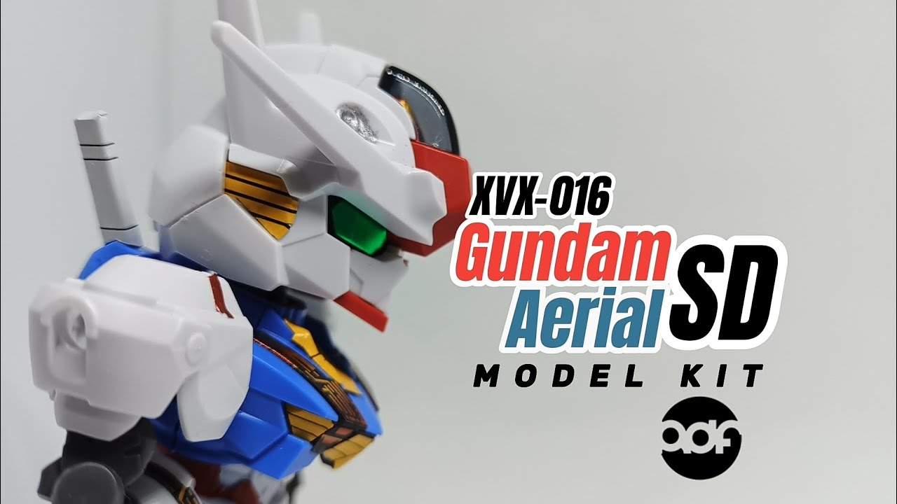Gundam Aerial SD Model Kit - YouTube