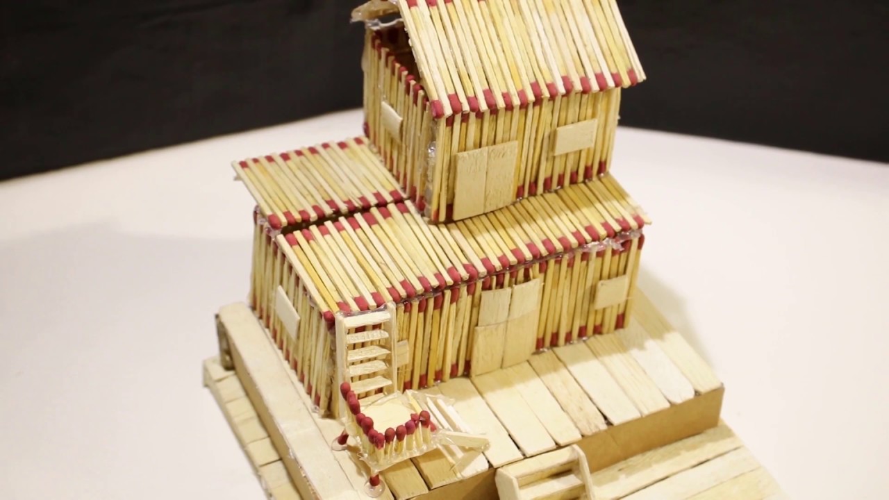 Matchstick house fire ReACTION!!! - YouTube