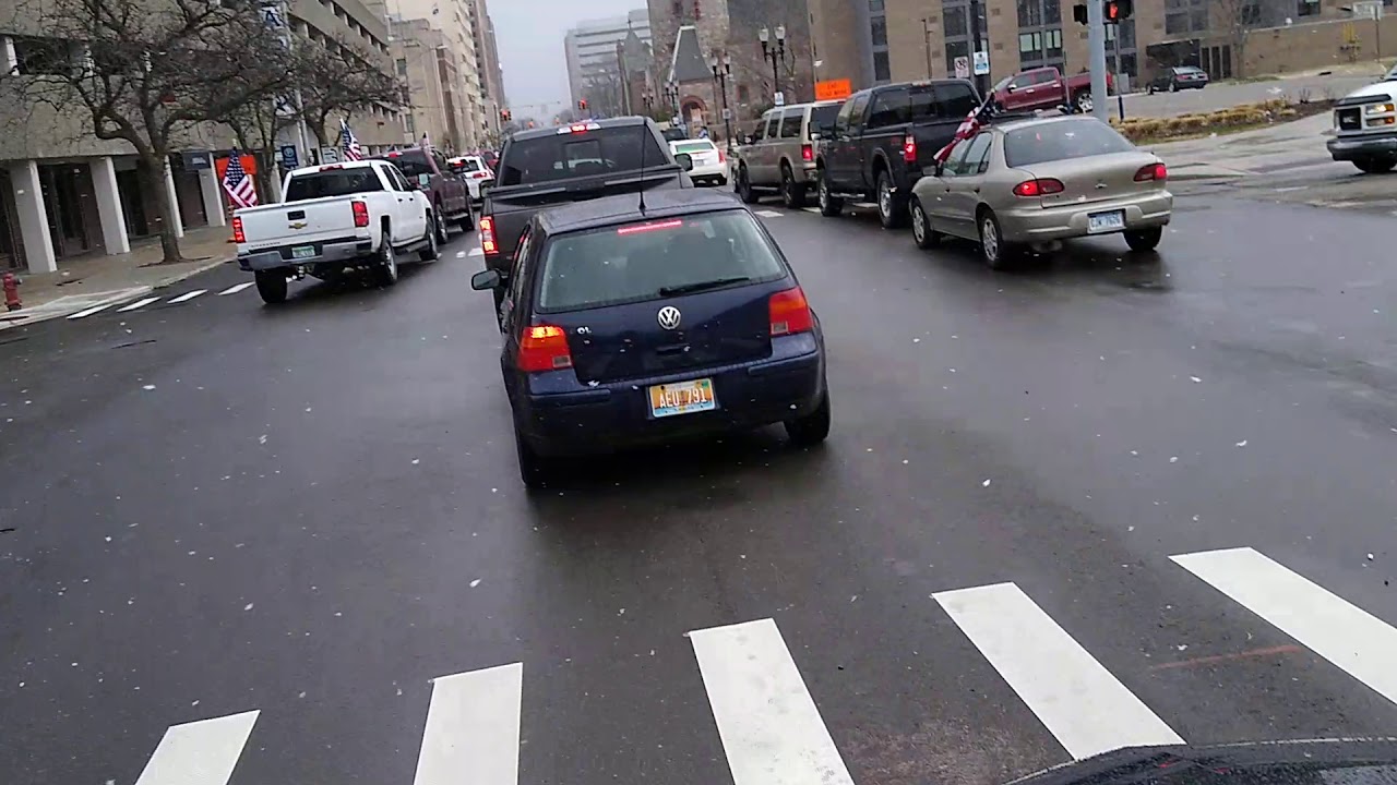 In traffic , OPERATION GRIDLOCK LANSING MICHIGAN - YouTube