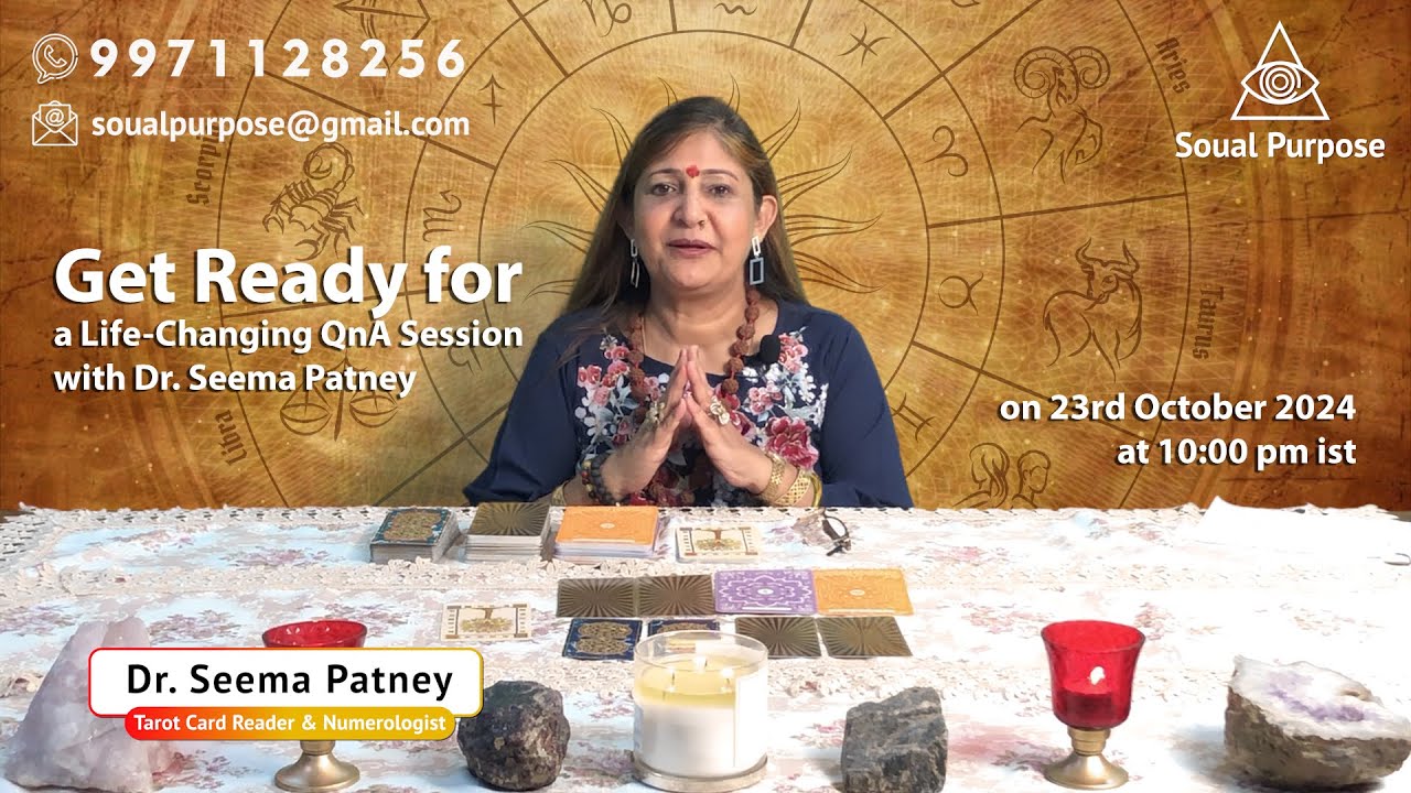 Live Session | 23rd October 2024 | By Dr Seema Patney - YouTube