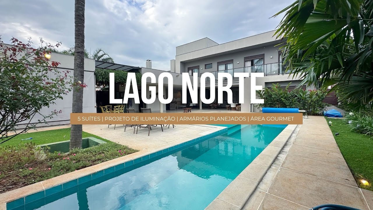 🏠 CASA DE 5 QUARTOS NA QI 08 DO LAGO NORTE - YouTube