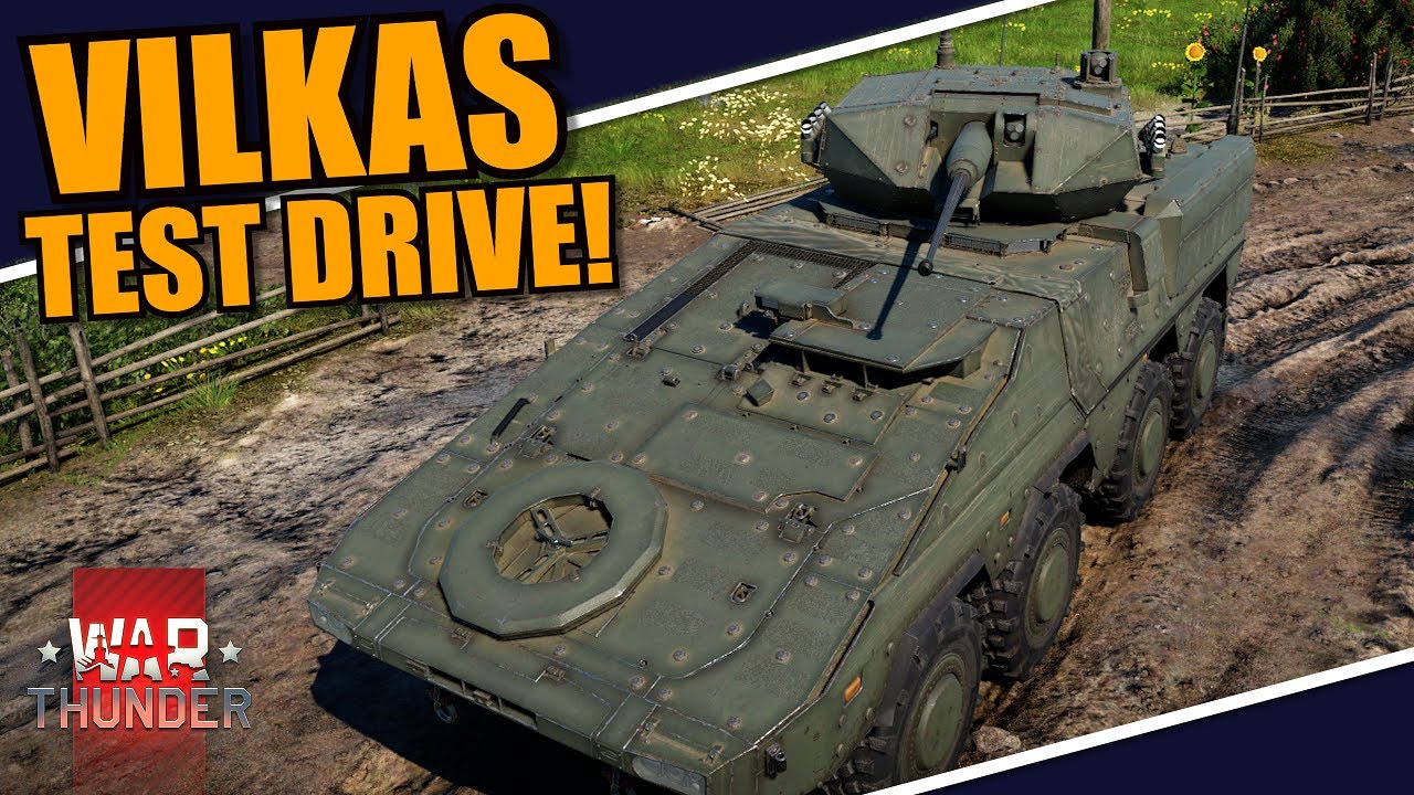War Thunder - TEST DRIVING THE VILKAS! NEW WINTER event tank! - YouTube