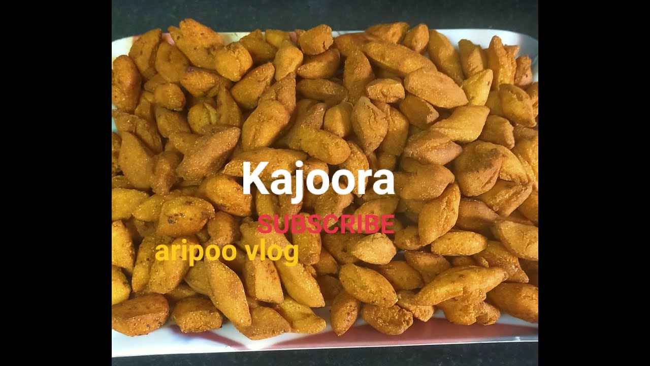 Kajoora snaks recipe - YouTube