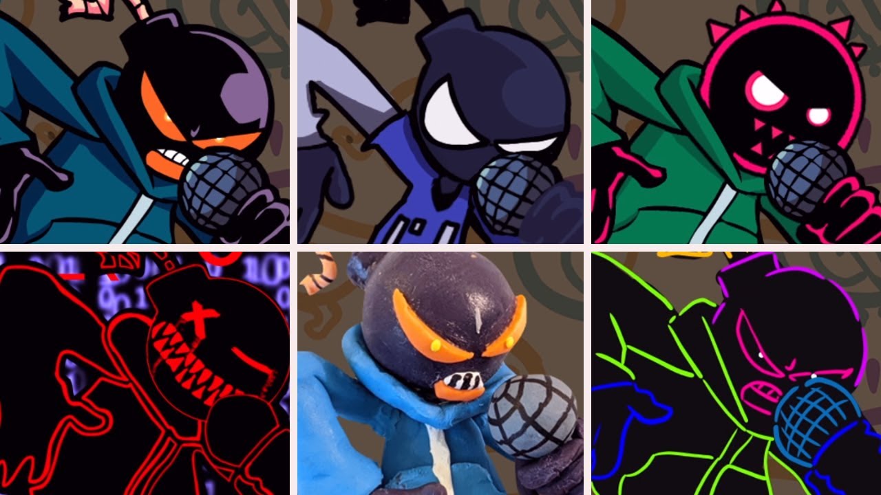 Friday Night Funkin' - Overhead but everytime it's Whitty turn a ...