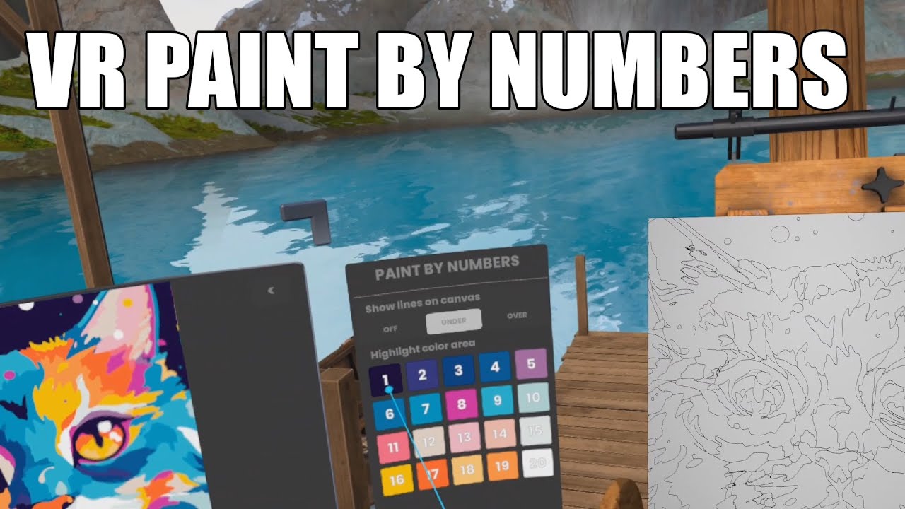 Make your own Paint by Numbers in VR - Vermillion - YouTube