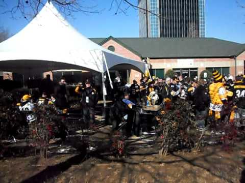 Super Bowl XLV - Pittsburgh Steelers Tailgate party - YouTube