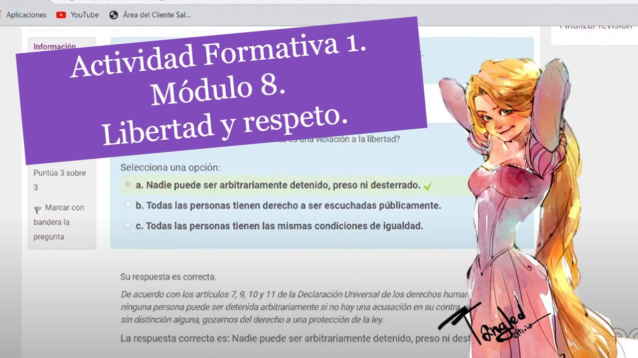 Módulo 8, Semana 1. Actividad Formativa 1-"Libertad y respeto" - YouTube