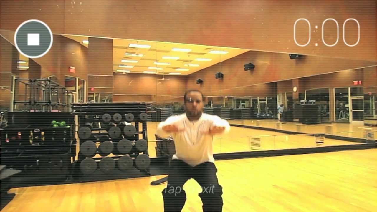 Fitness for Google Glass™ in Action - YouTube