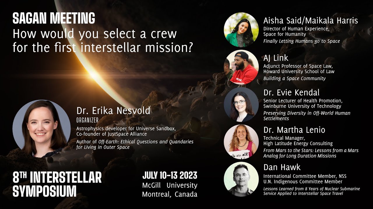 How would you select a crew for the first Interstellar Mission? - YouTube