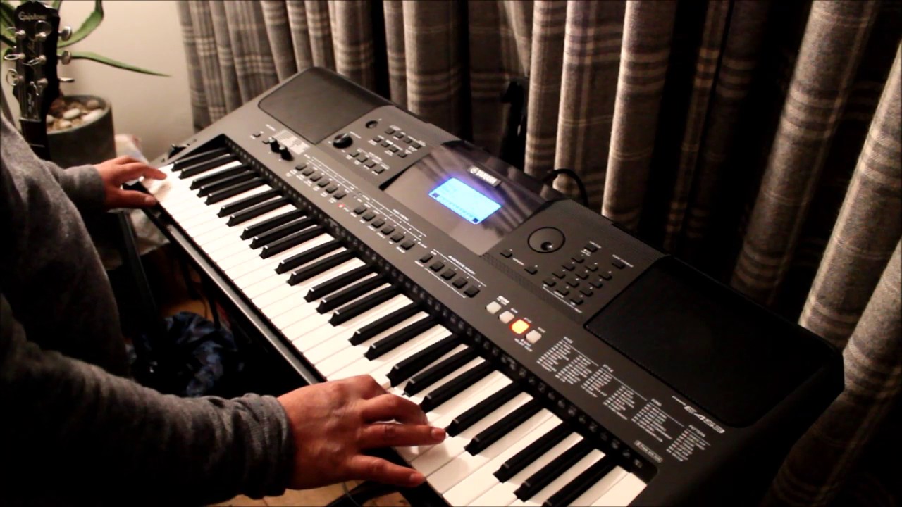 YAMAHA PSR E453 TEST AND REVIEW - YouTube