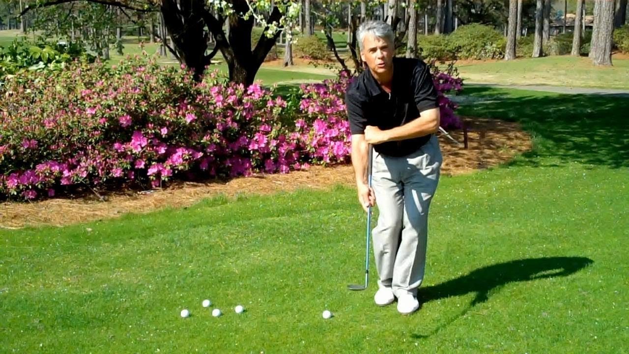Golf chipping and putting technique - YouTube