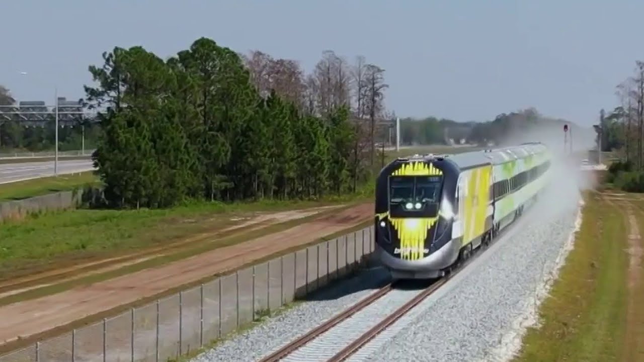 Brightline reaches 130 mph in test run between Orlando International ...
