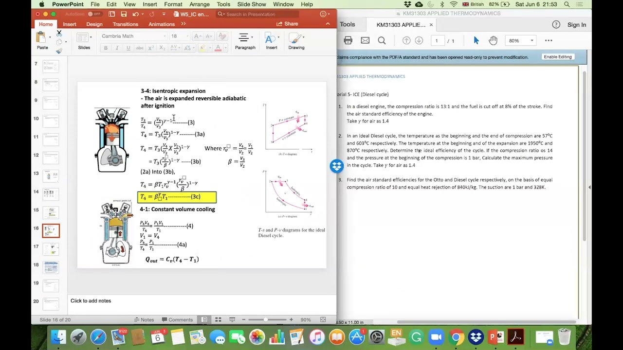 ICE Diesel cycle - YouTube