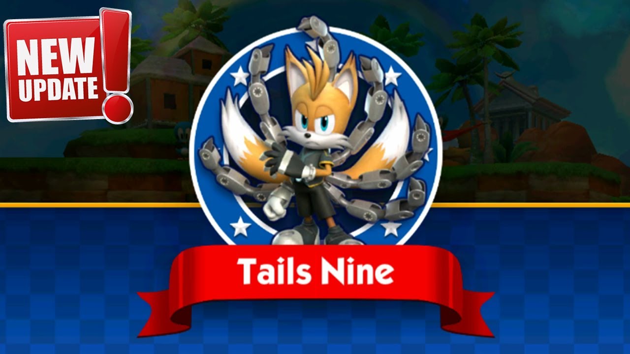 Sonic Dash - New Tails Nine Character Unlocked Sonic Prime Event Update ...