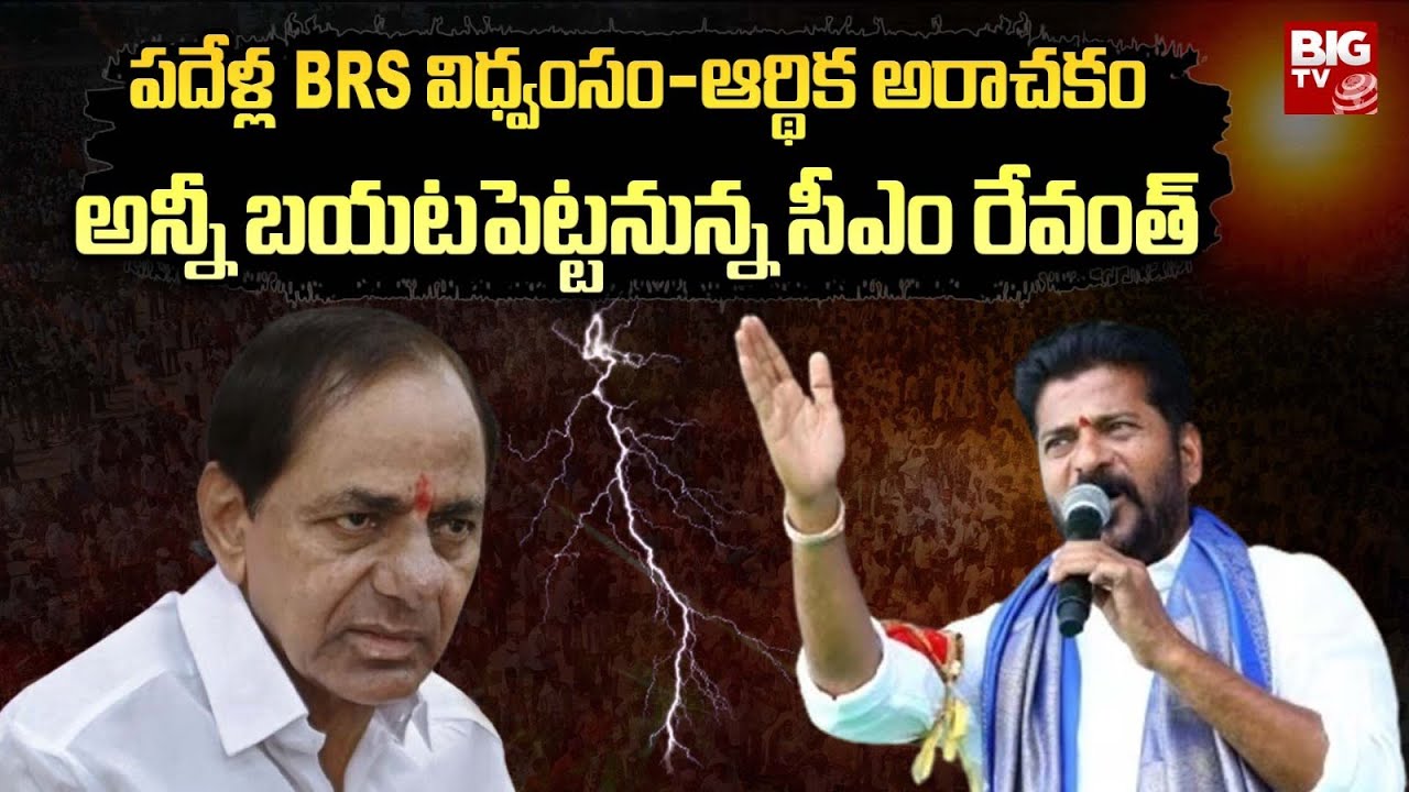 Congress to Release White Paper on BRS Govt Debts | పదేళ్ల BRS విధ్వంసం ...
