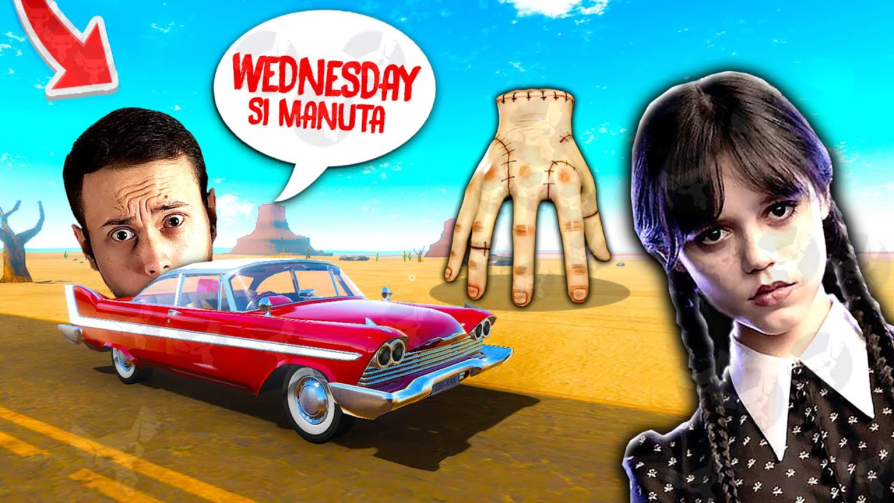 WEDNESDAY si MANUTA in THE LONG DRIVE ? CE? - YouTube