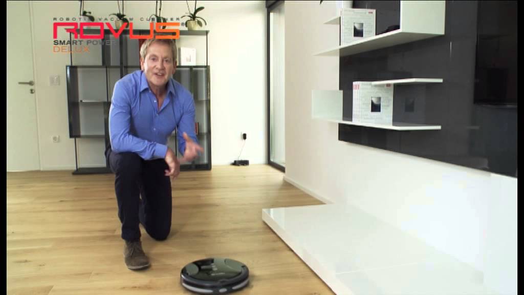 Putekļusūcējs robots ROVUS SMART POWER DELUX - YouTube