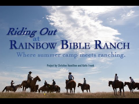 Riding Out at Rainbow Bible Ranch - YouTube