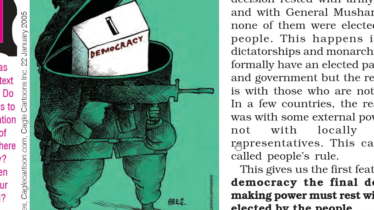 class 9th pol sc what is democracy - YouTube