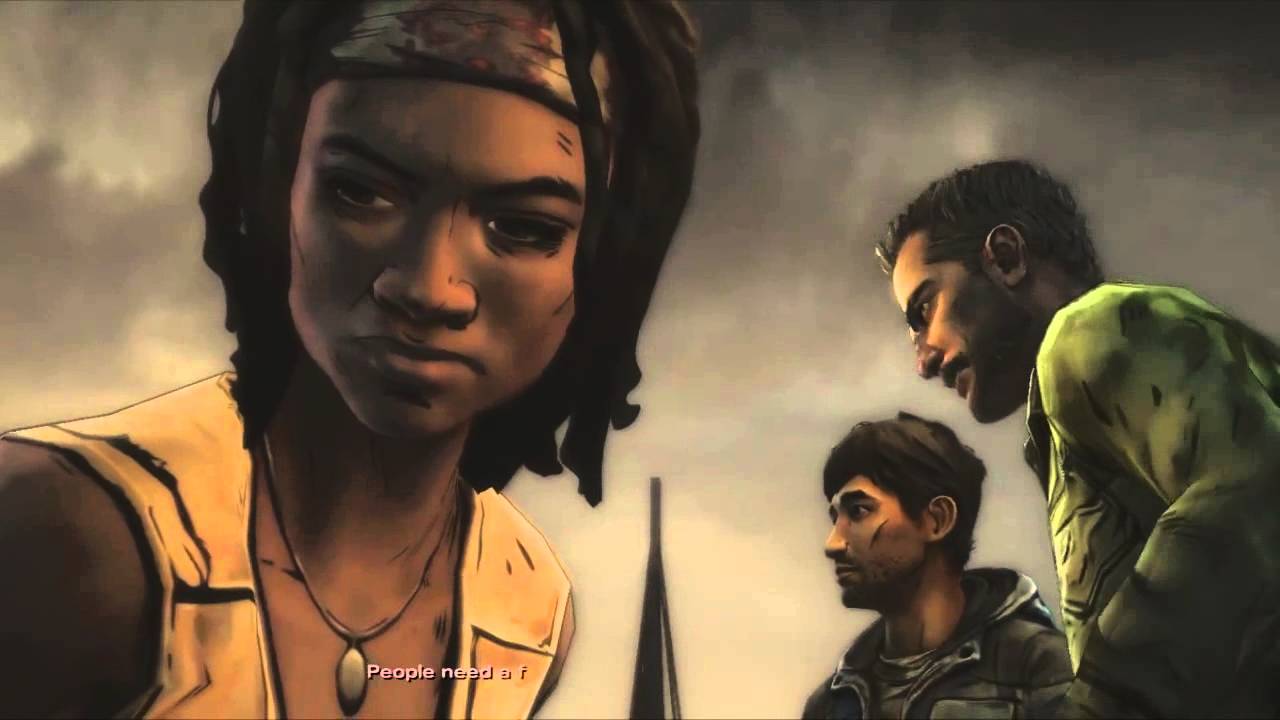 The Walking Dead Michonne - Randall Beats Up Greg (TWD Michonne ...