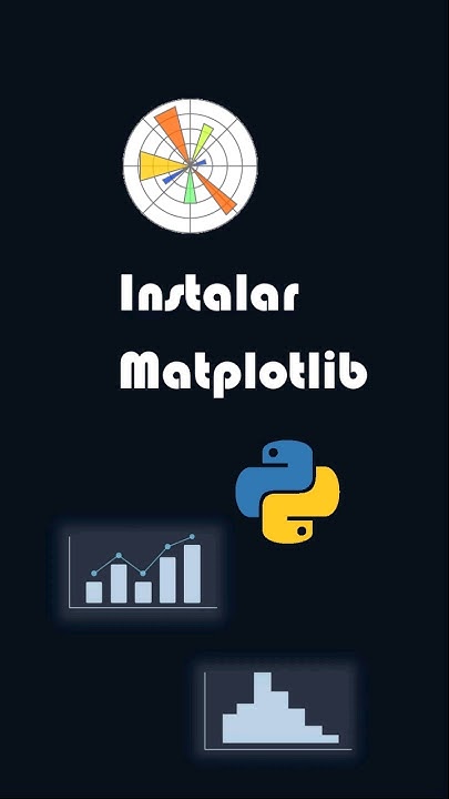 instalar matplotlib para crear gráficas con python #programacion #python #informatica - YouTube