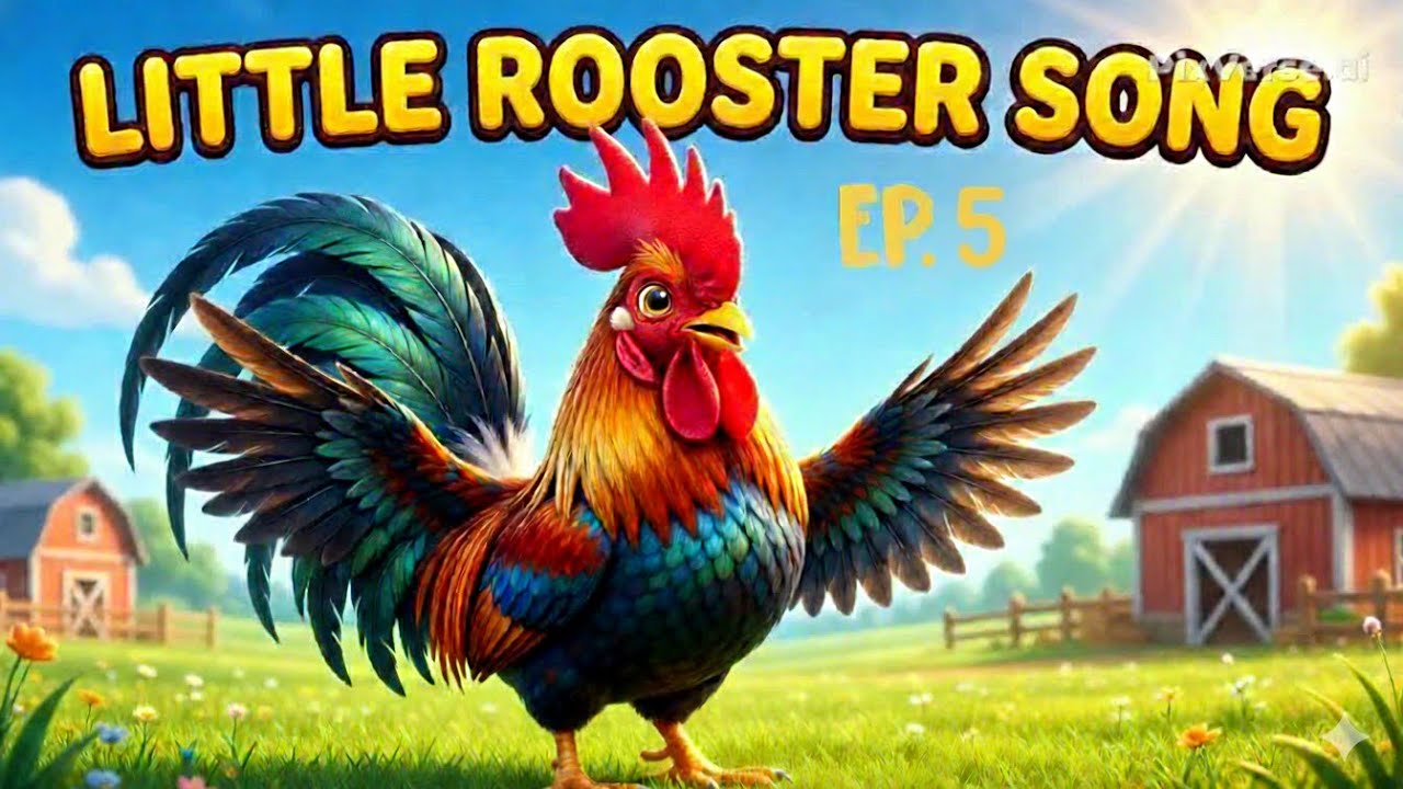 Happy Rooster Dance 🐔 | Rooster Series Ep.5 | Kids Dance Song - YouTube