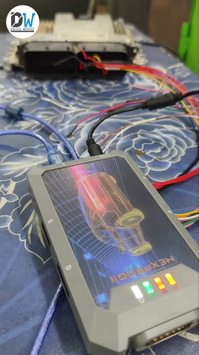 Md1 611N jeeto ecm read write by hexprog 2 #dieselworks #minivlog #bs6 #shortvideo #service # ...