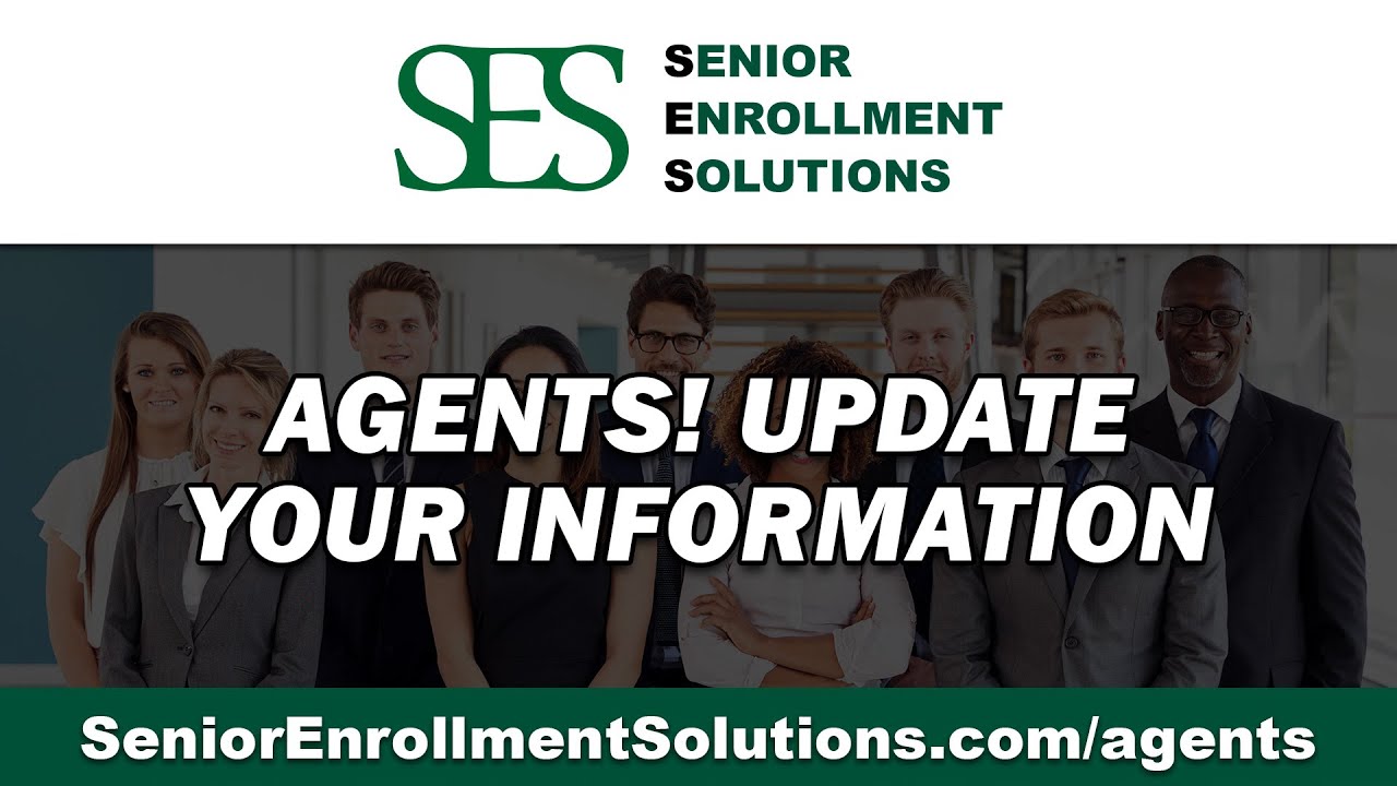 Medicare Agents! Update Your Information with Your Agency & Carriers ...
