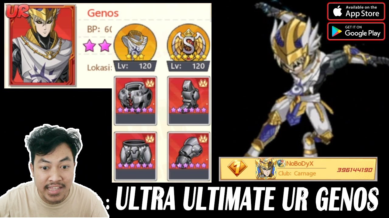 🔥🔥ULTRA ULTIMATE UR GENOS MEMANG WAJIB!! REVIEW KS GENOS NoBoDyX ...
