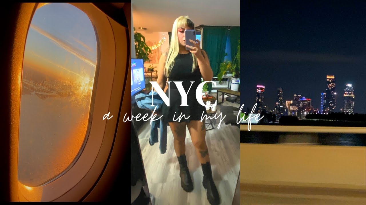 a week in my life in NYC | traveling to FL, MCR concerts, getting laid ...